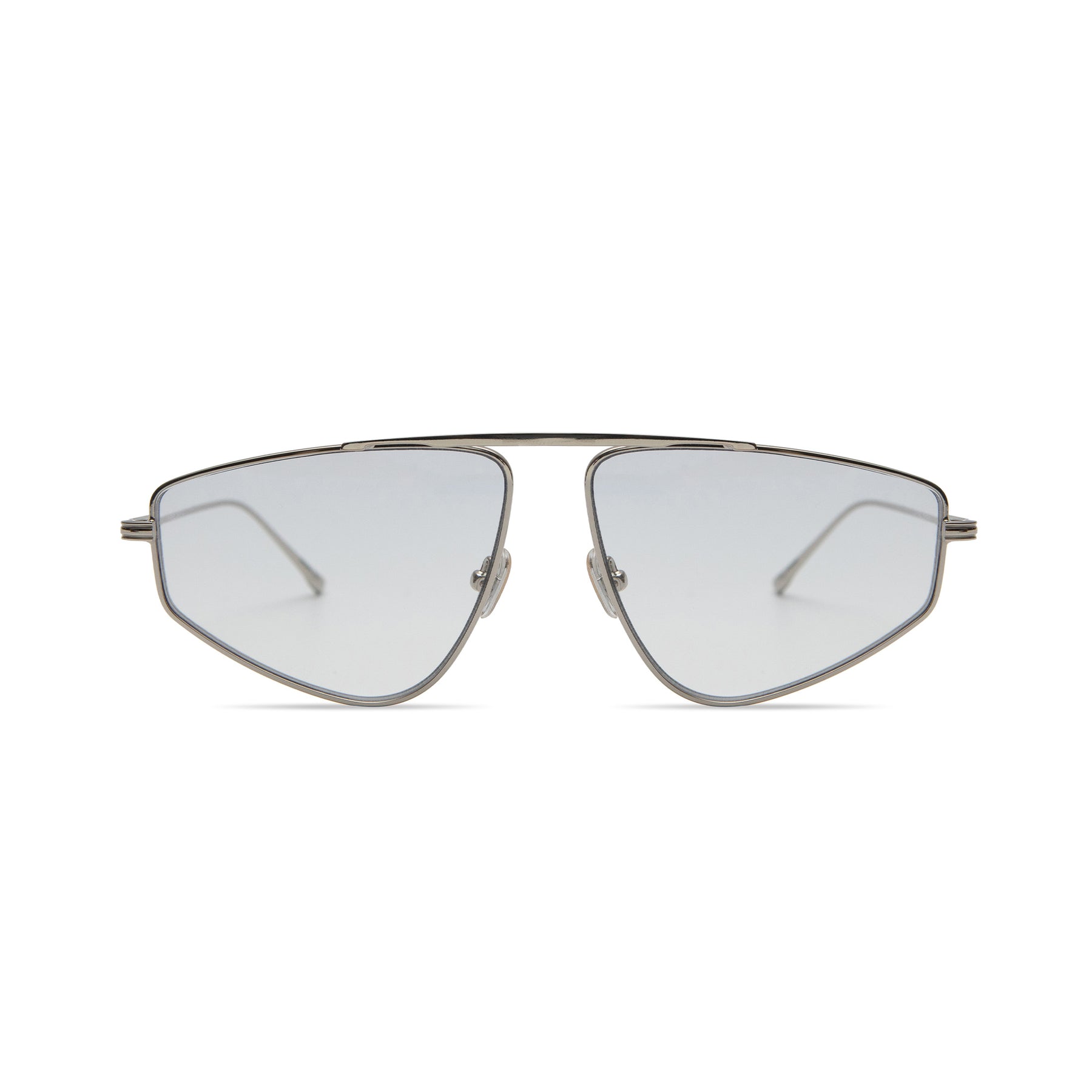 Riley in Silver Metal Purple Lens