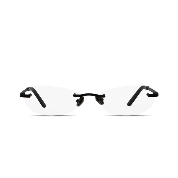 Toby in Black Metal Optical lens